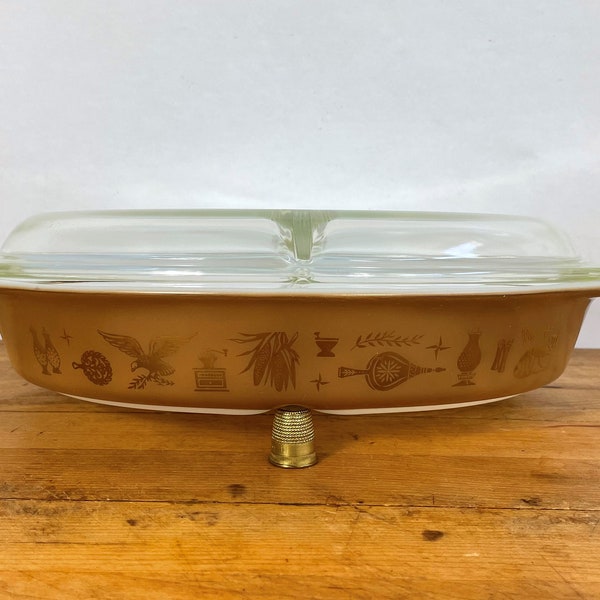 Pyrex Early American - Etsy