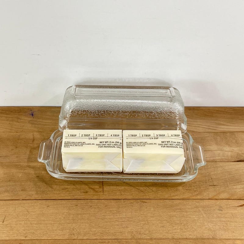 Pyrex Butter Dish - Etsy