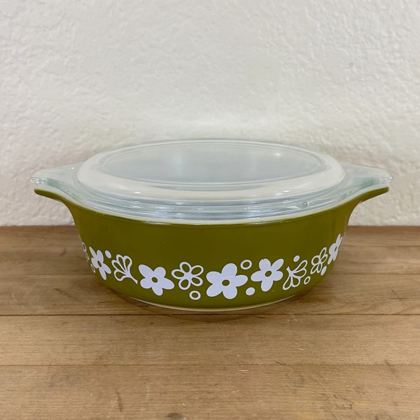 Pink Daisy Vintage Pyrex Casserole Dish - Etsy