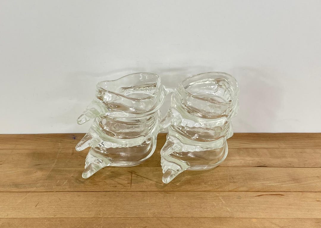 Jeannette Glasbake Crab Shell Serving Dishes, Set of 6, All Included - Etsy