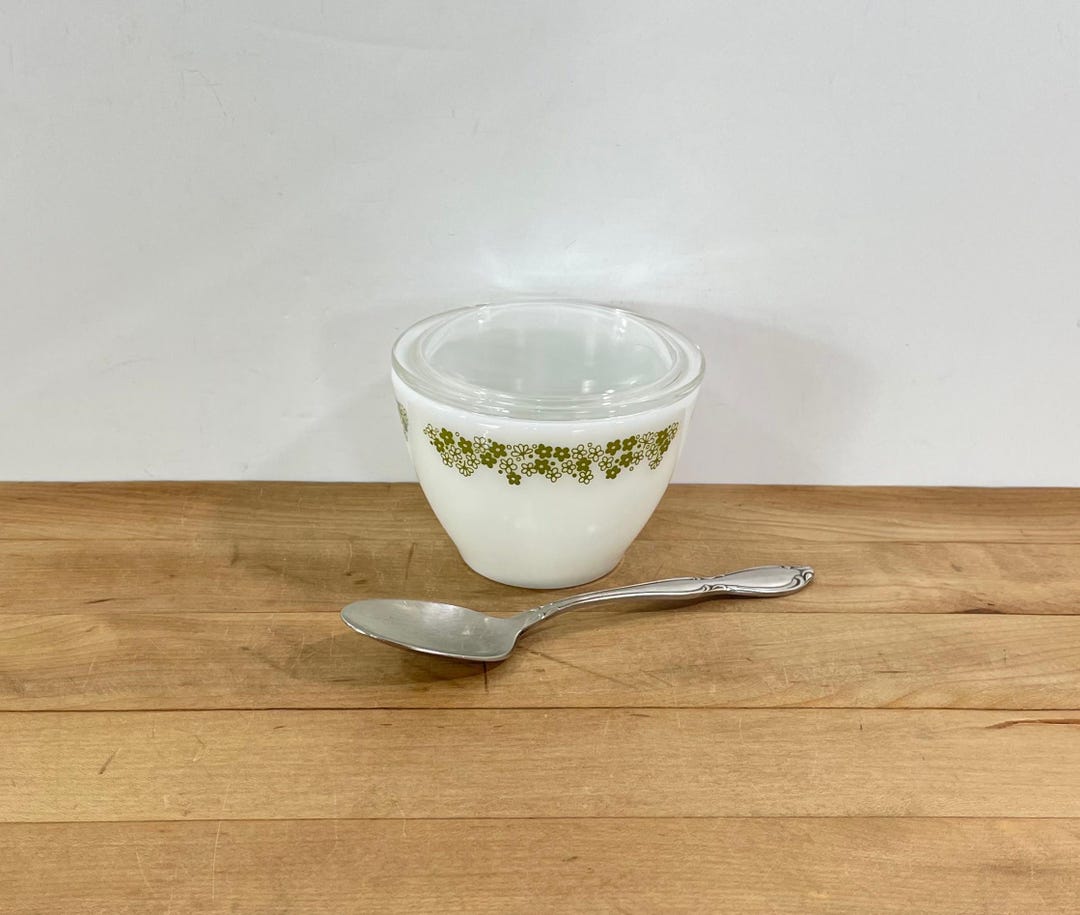 Corning Pyrex Spring Blossom/crazy Daisy Covered Sugar Bowl, Glass ...