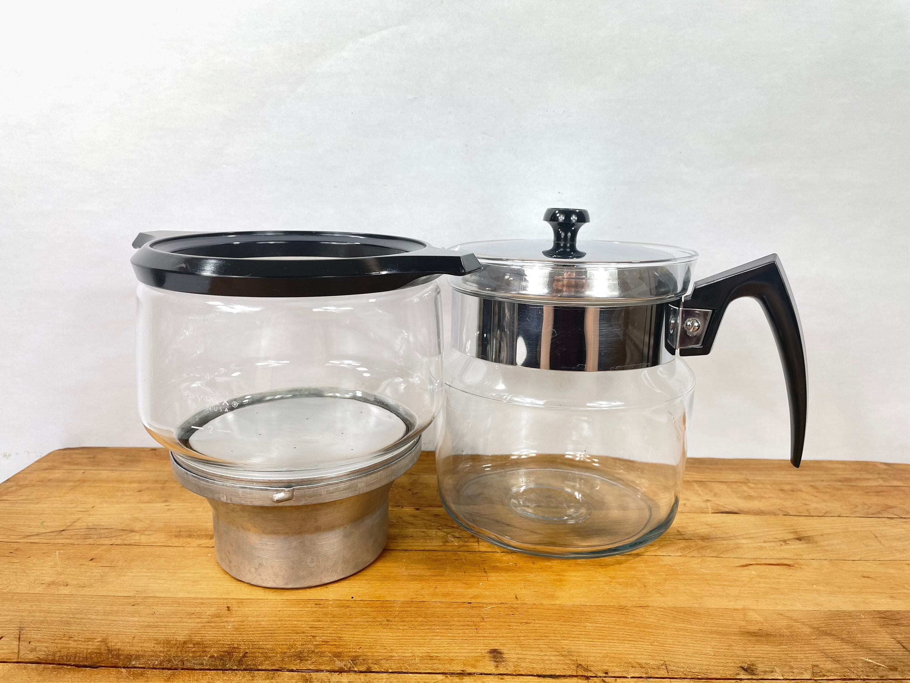 Pyrex Deluxe 6 Cup Drip Coffee Maker Flameware Pot Number - Etsy.de