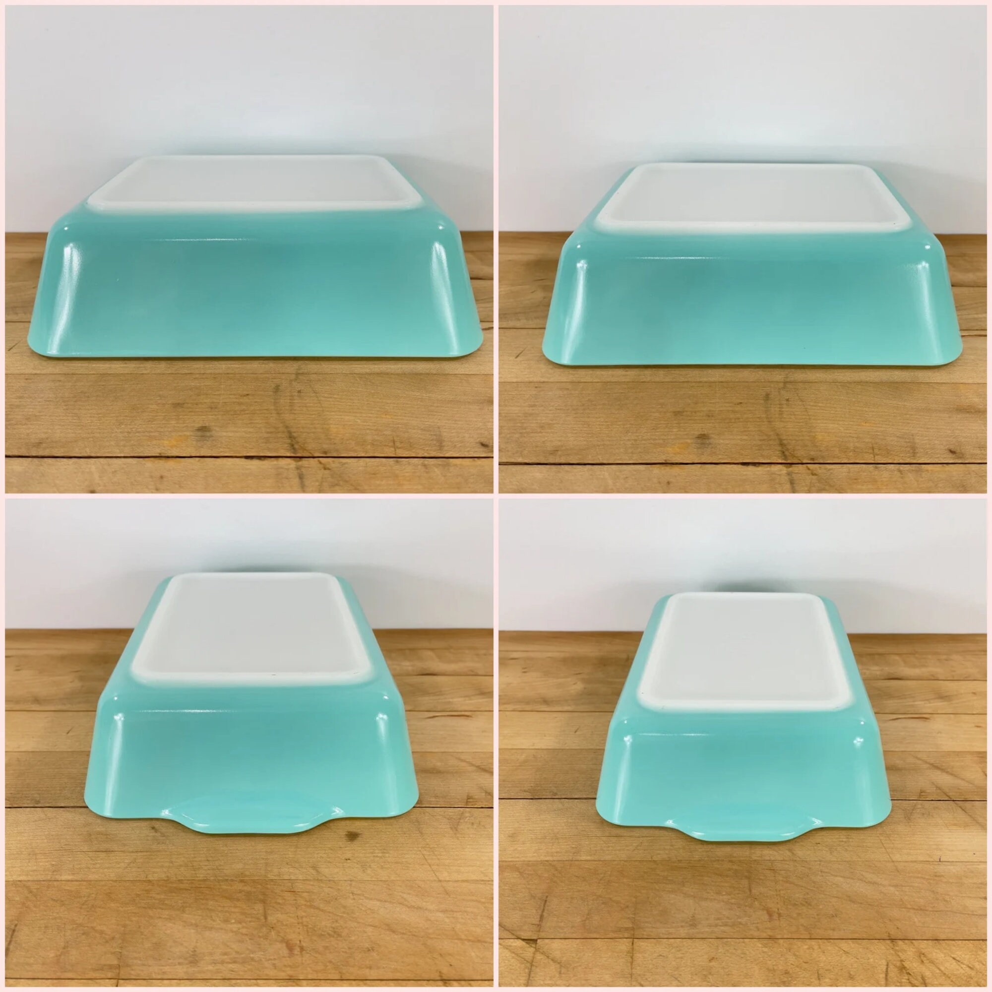 Pyrex Turquoise Blue Refrigerator Set With Lids Robins Egg Blue Pyrex ...