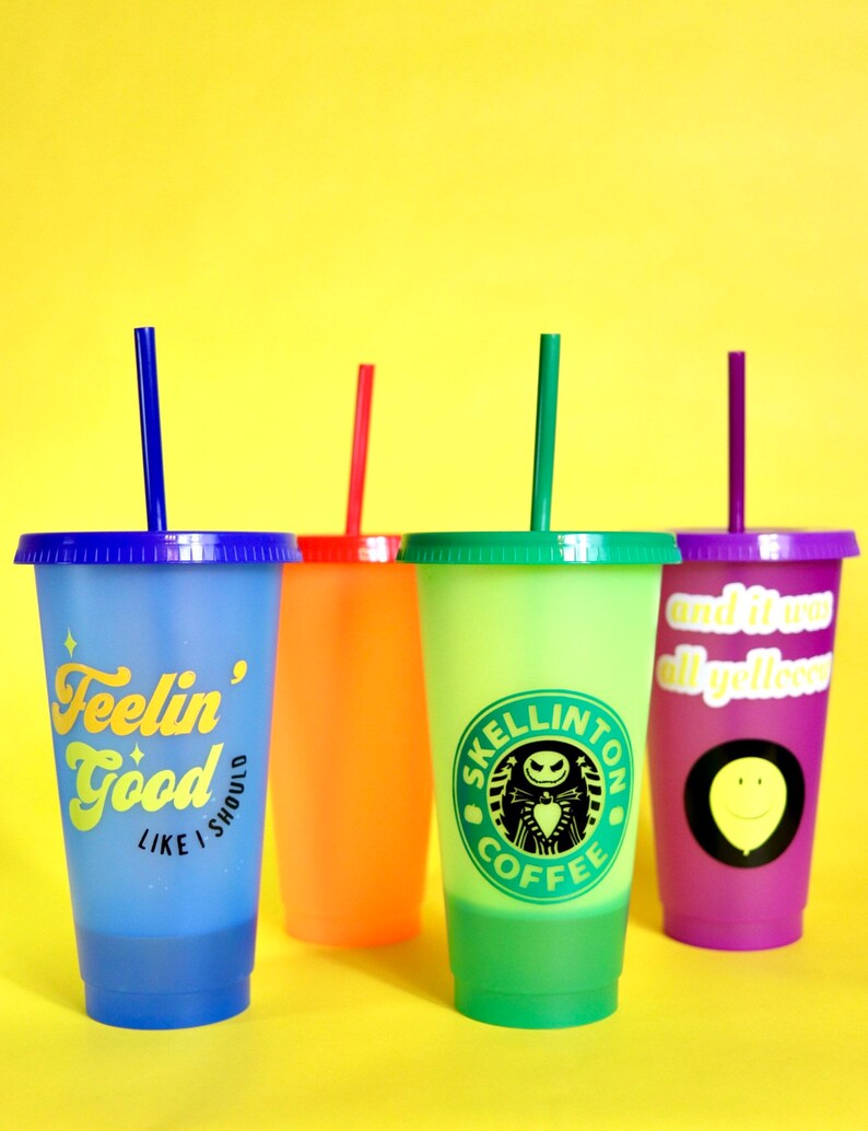 Personalized Color-changing Tumblers - Etsy