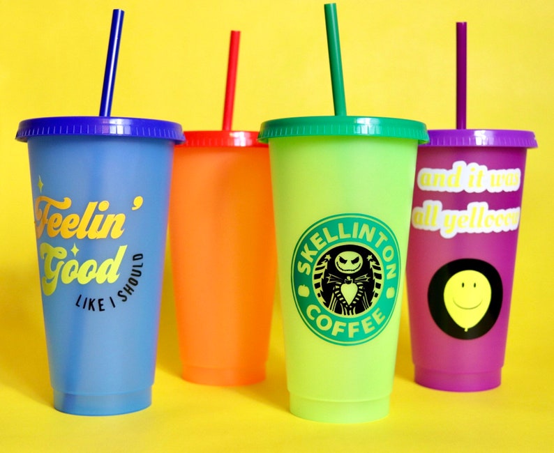 Personalized Color-changing Tumblers - Etsy