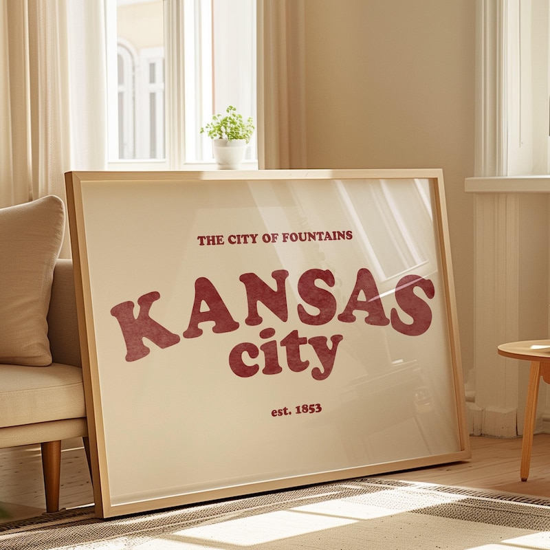 Kansas Western Art - Etsy UK