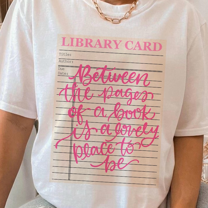 Library Card Place Cards - Etsy