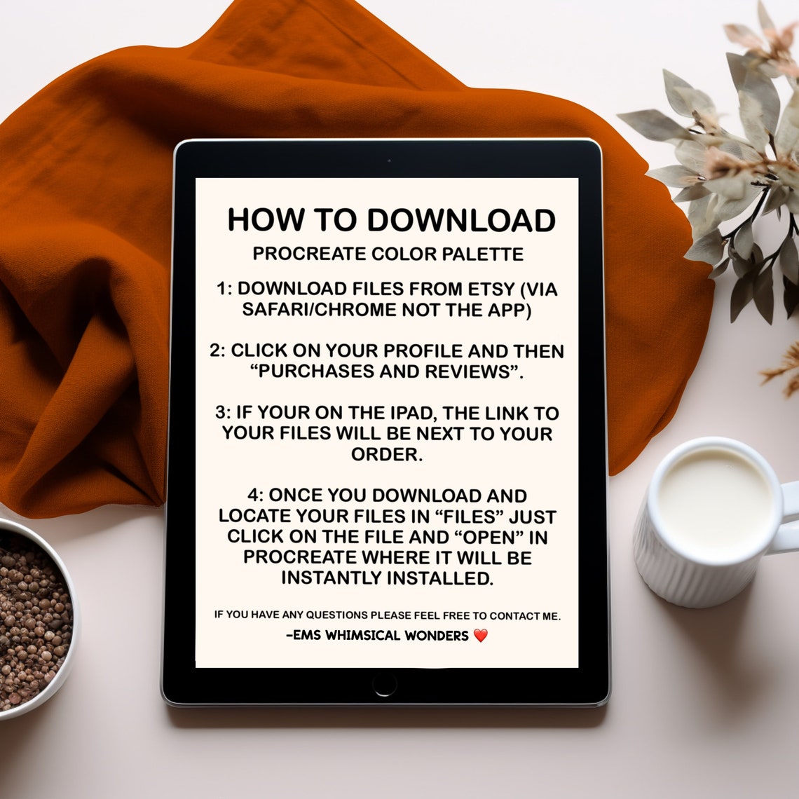 Wild Color Palette, Pastel Colors, Digital Download, Procreate Color ...