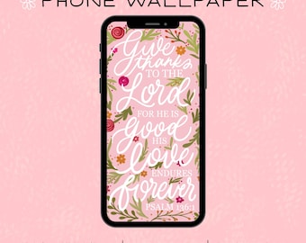 Phone Lock Screen Bible Verse Wallpaper Digital Download - Etsy