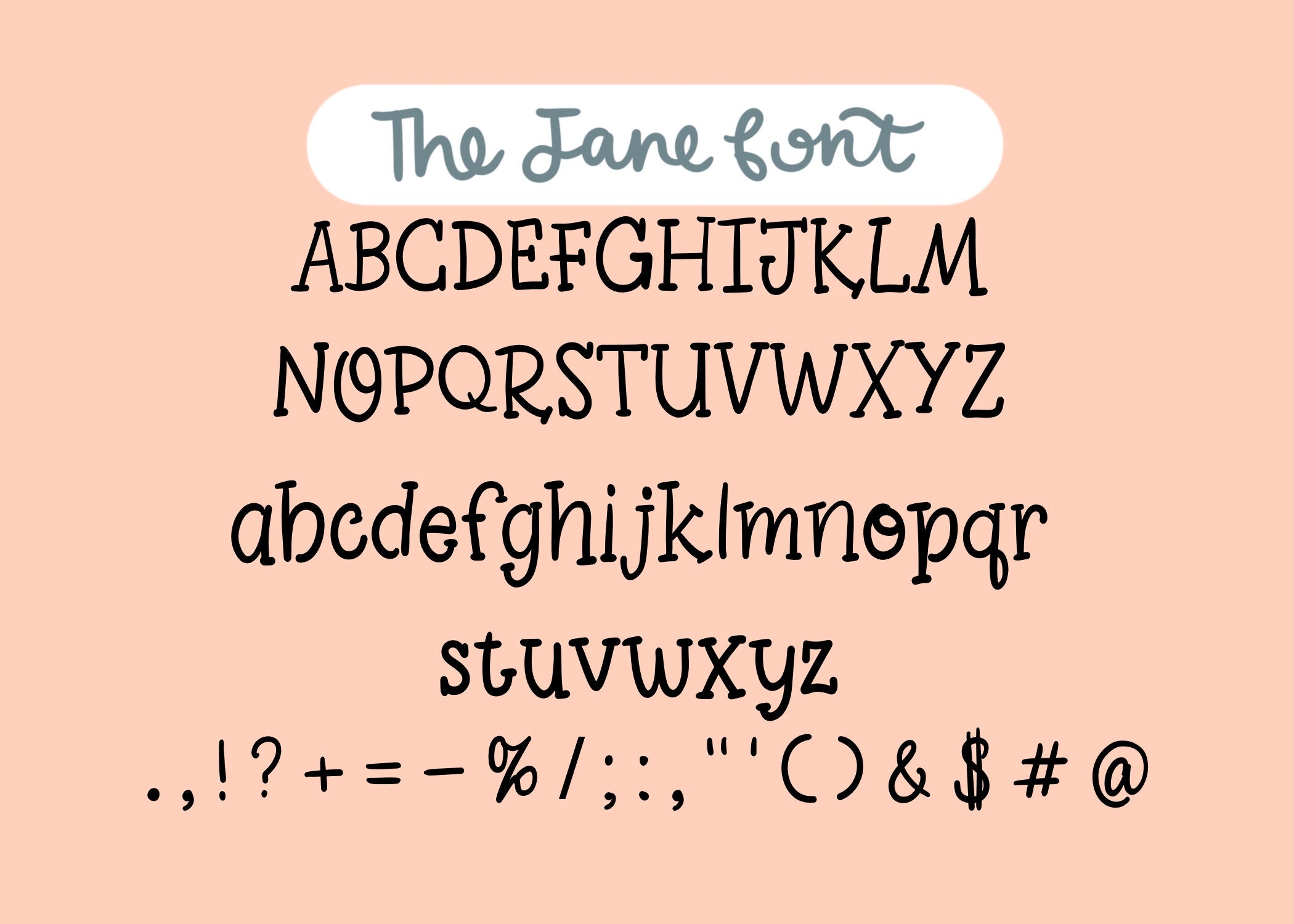 Handwritten Font Digital Planner Font Goodnotes Font Procreate Font ...