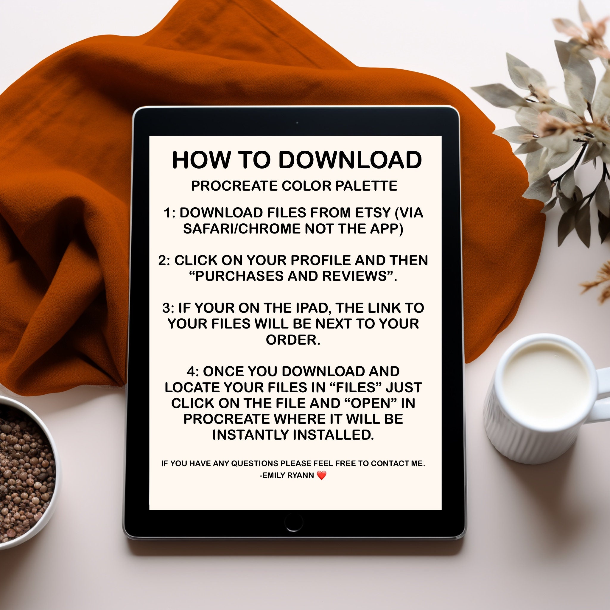 Waves Color Palette Blue Color Waves Aqua Procreate Blue Color Swatches ...