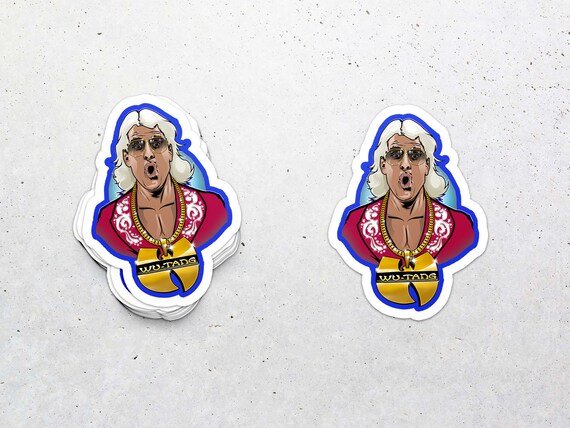 Ric Flair Wooo Sticker for Laptop Notebook Cellphone | Etsy