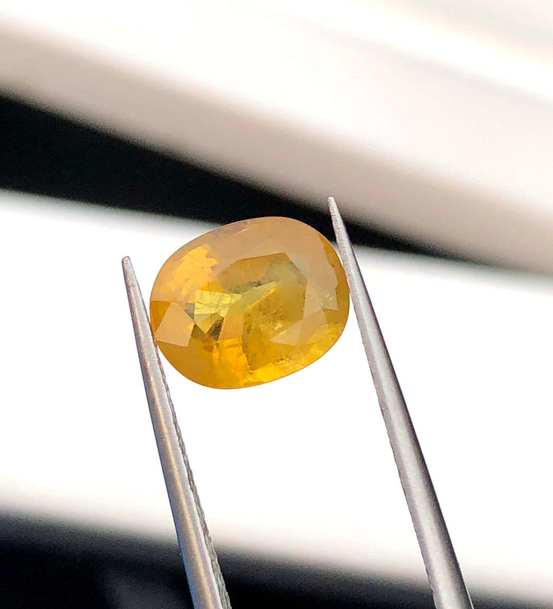 Lustrous Yellow Spinel, Spinel Ring Stone, Oval Cut Spinel Stone ...