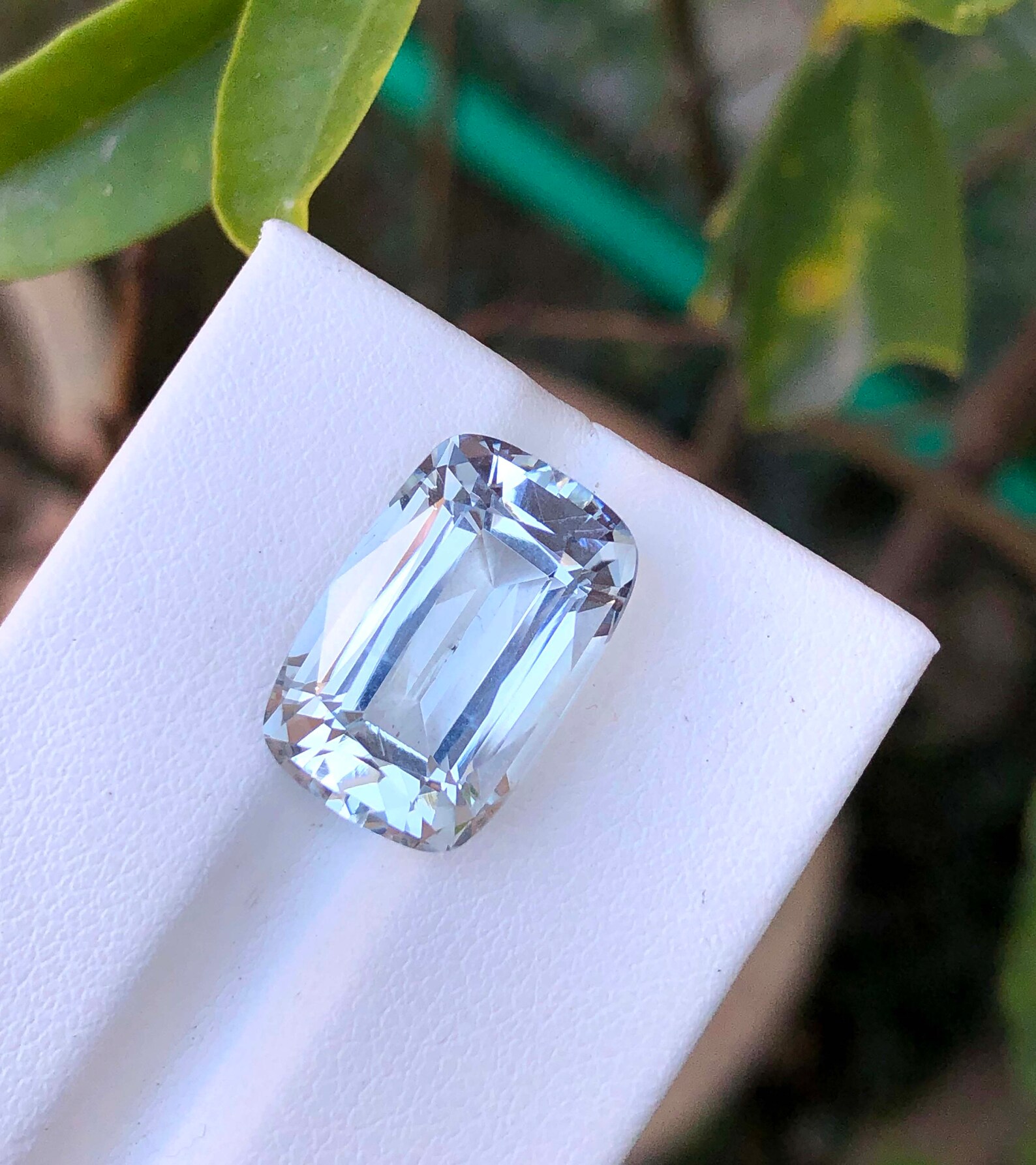 Santa Maria Aquamarine Gemstone, Cushion Cut Beryl, 10.55 CT - Etsy