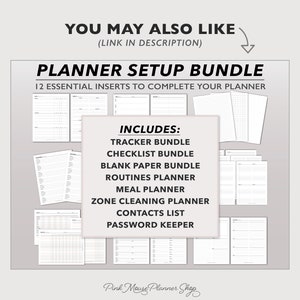 2025 Weekly Planner Printable W/ Weekly Notes, Week on 2 Page Planner ...