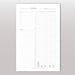 Vertical Yearly Tracker, Printable Planner Insert, Yearly Mood Tracker ...