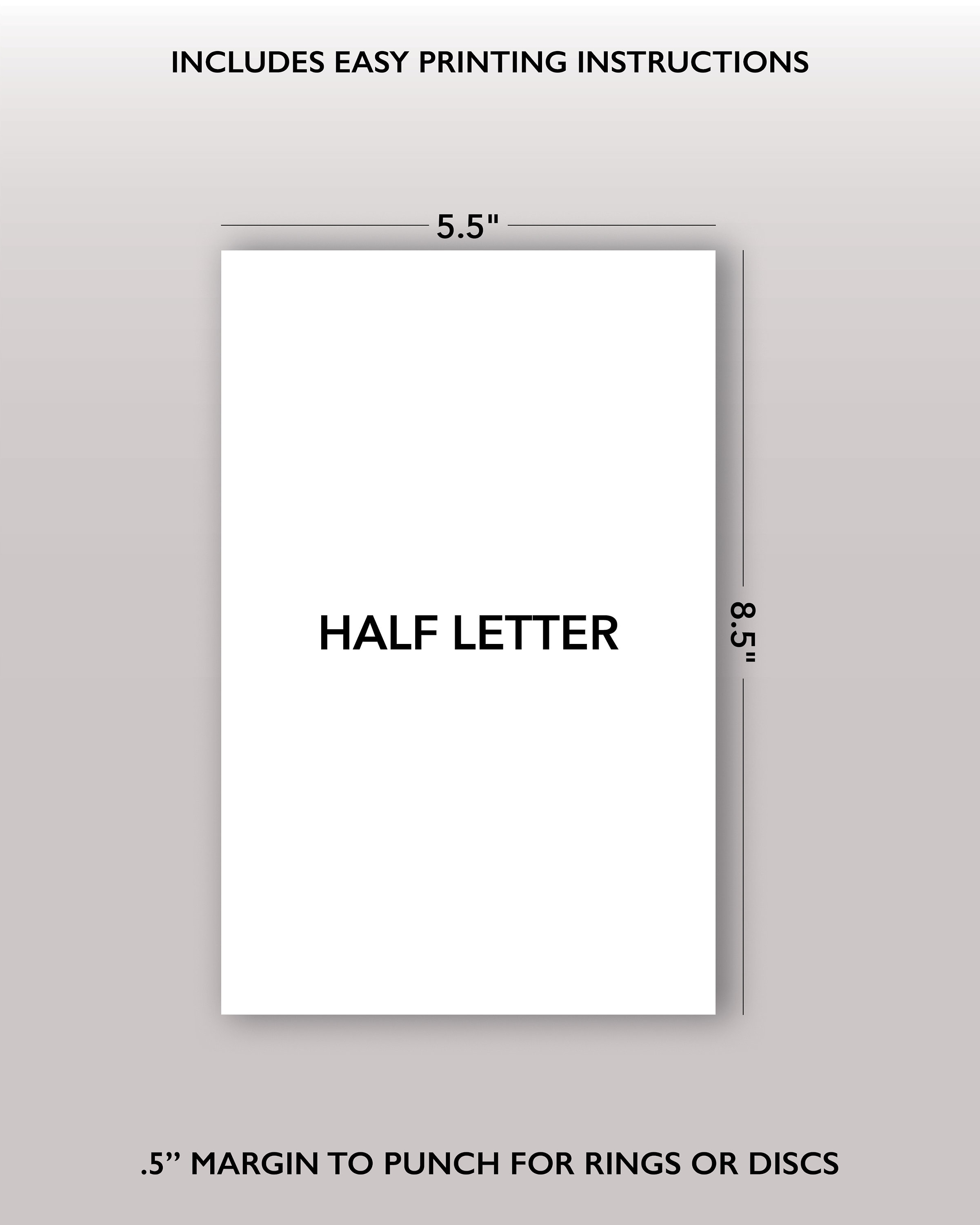 Printable Lined Paper, Printable Dot Grid Paper, Graph Paper Page, Note ...