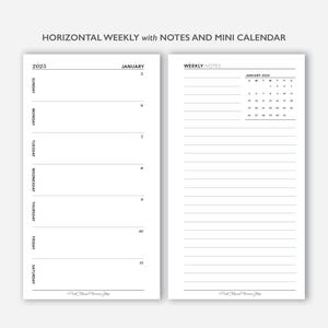 2025 Weekly Planner Printable & Weekly Notes, 2025 Weekly Agenda ...