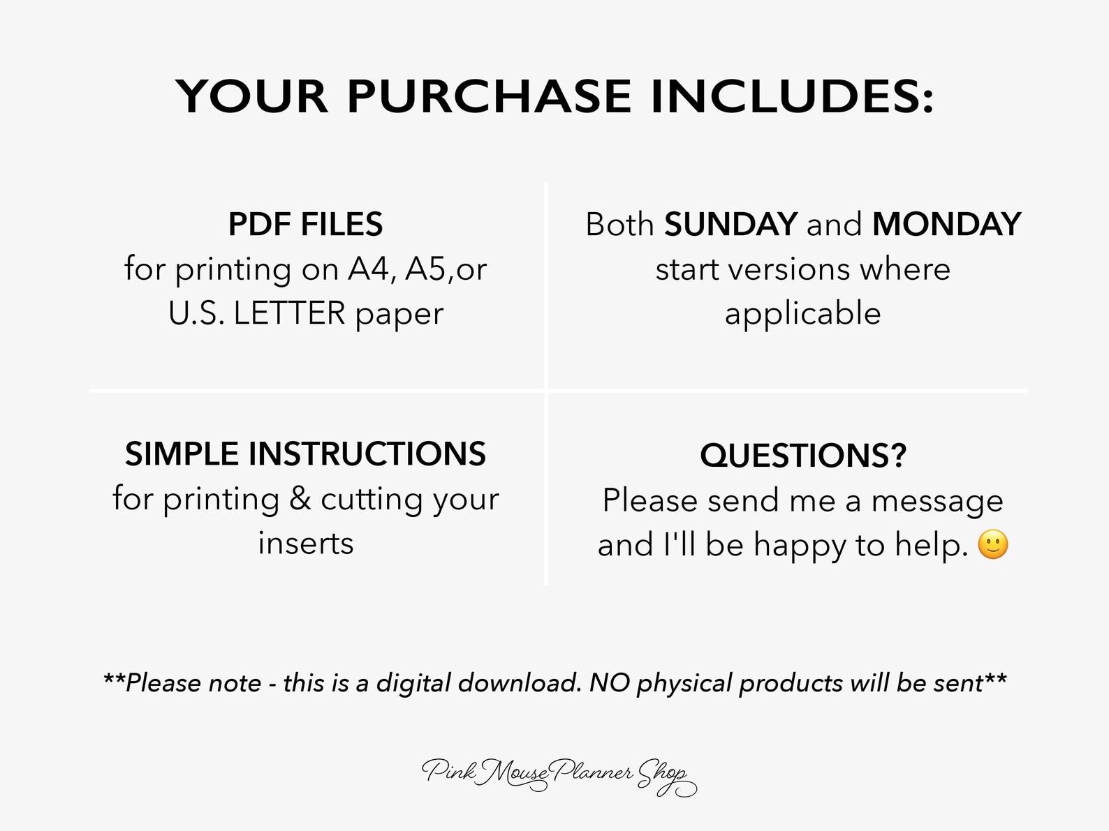 Undated Weekly Schedule Printable, Time Block Planner Insert, Hourly ...