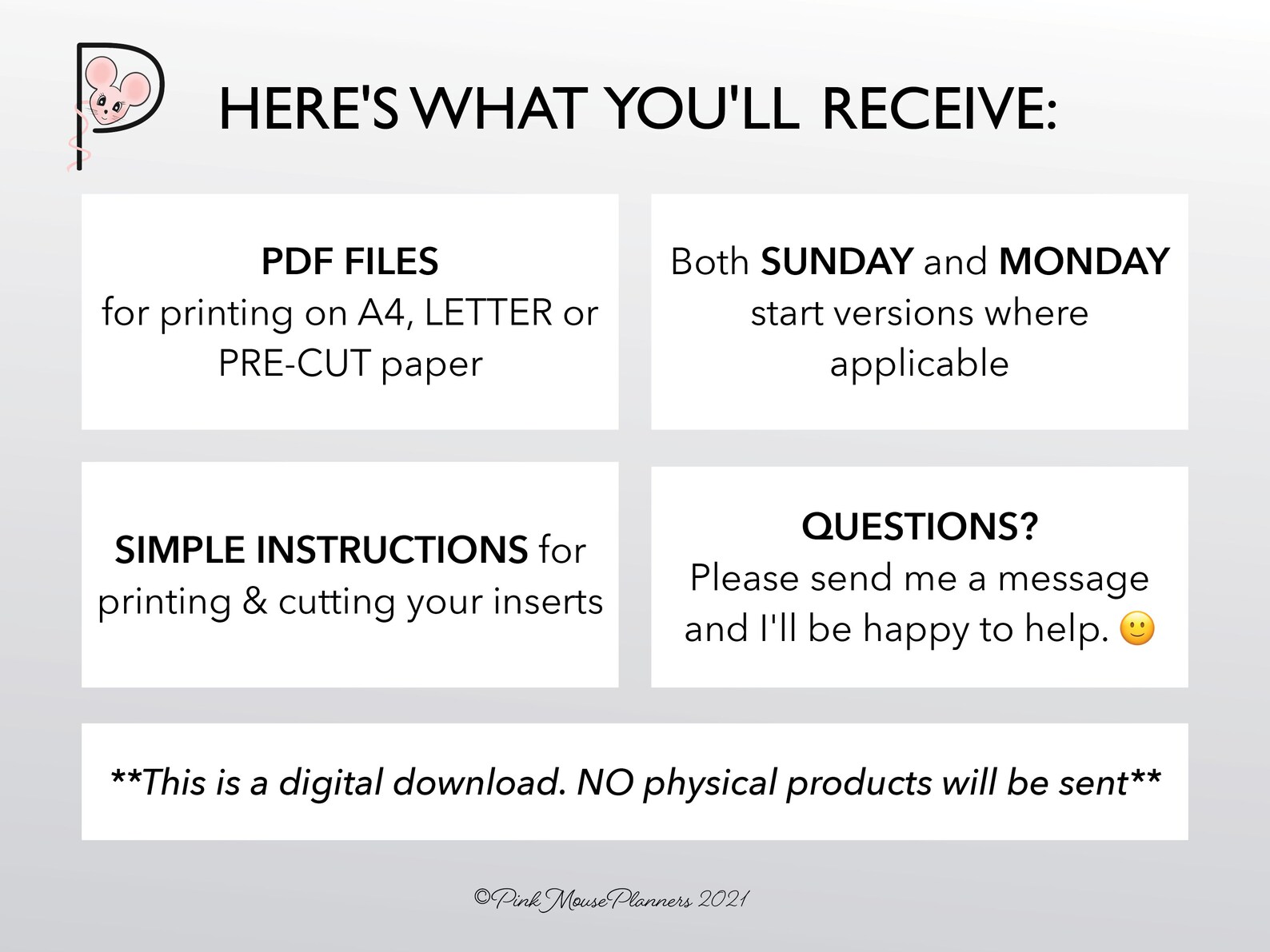 Printable to Do List Insert Checklist Planner Template - Etsy