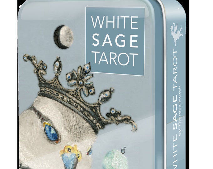 White Sage Tarot Deck & Guide Booklet - Etsy