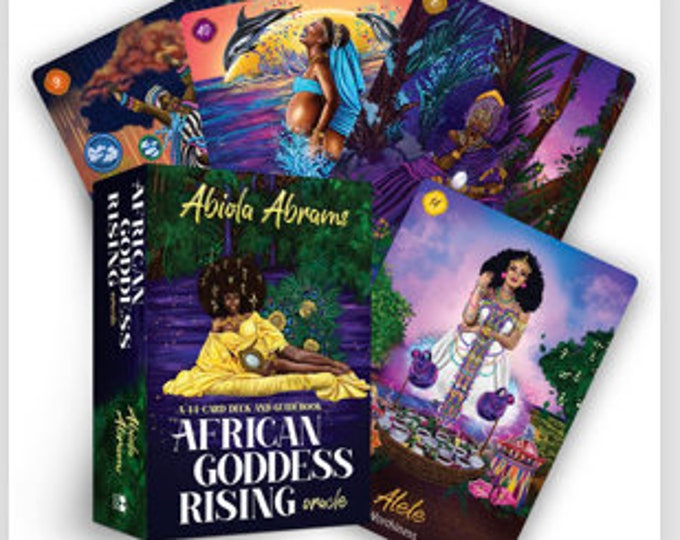 African Goddess Rising Oracle Deck & Guide Booklet - Etsy