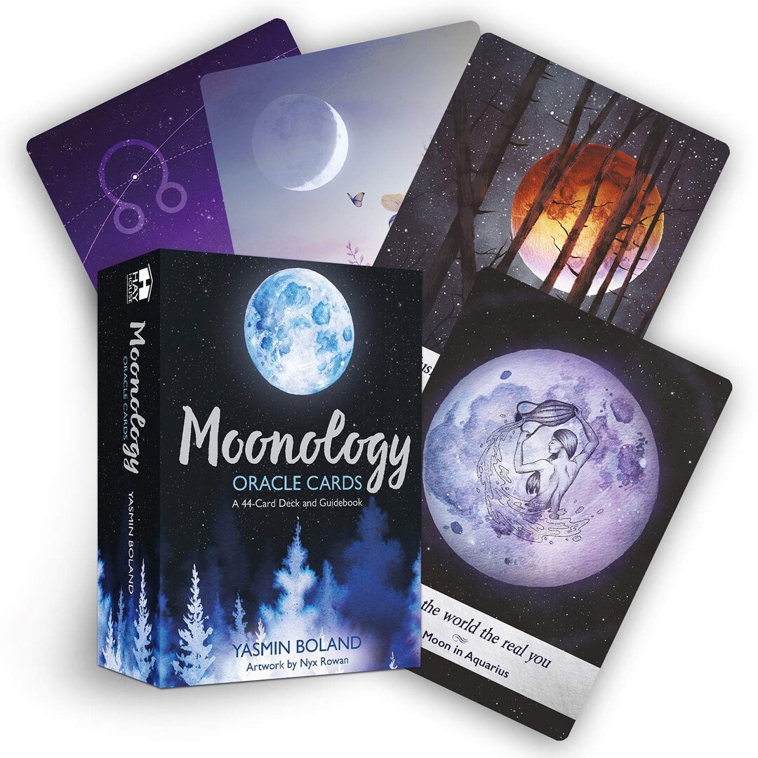 Moonology Oracle Deck & Book Set - Etsy