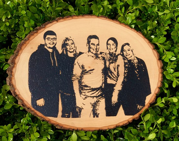 Custom Wood Portraits | Etsy