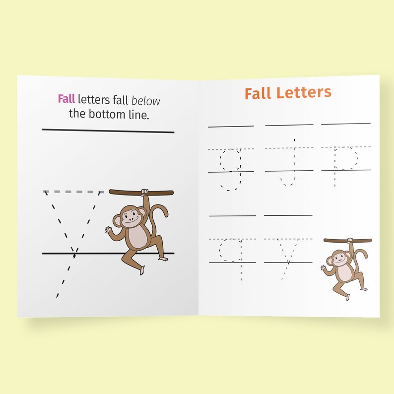 Alphabet Writing Lesson: Small, Tall & Fall Letter Activity ...