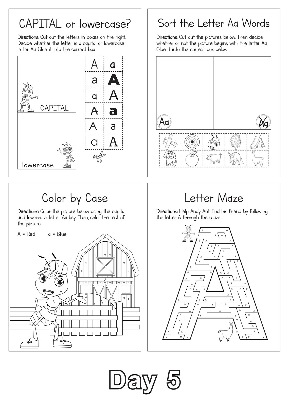 Letter of the Week Preschool Curriculum - Includes 26 Digital Alphabet ...