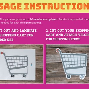 Super Center Busy Book Printable Game, Shopping Activity Worksheet ...