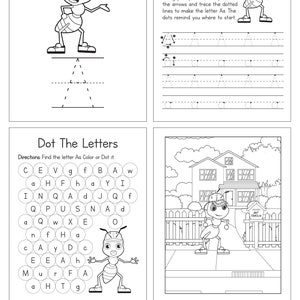 Letter of the Week Preschool Curriculum - Includes 26 Digital Alphabet ...