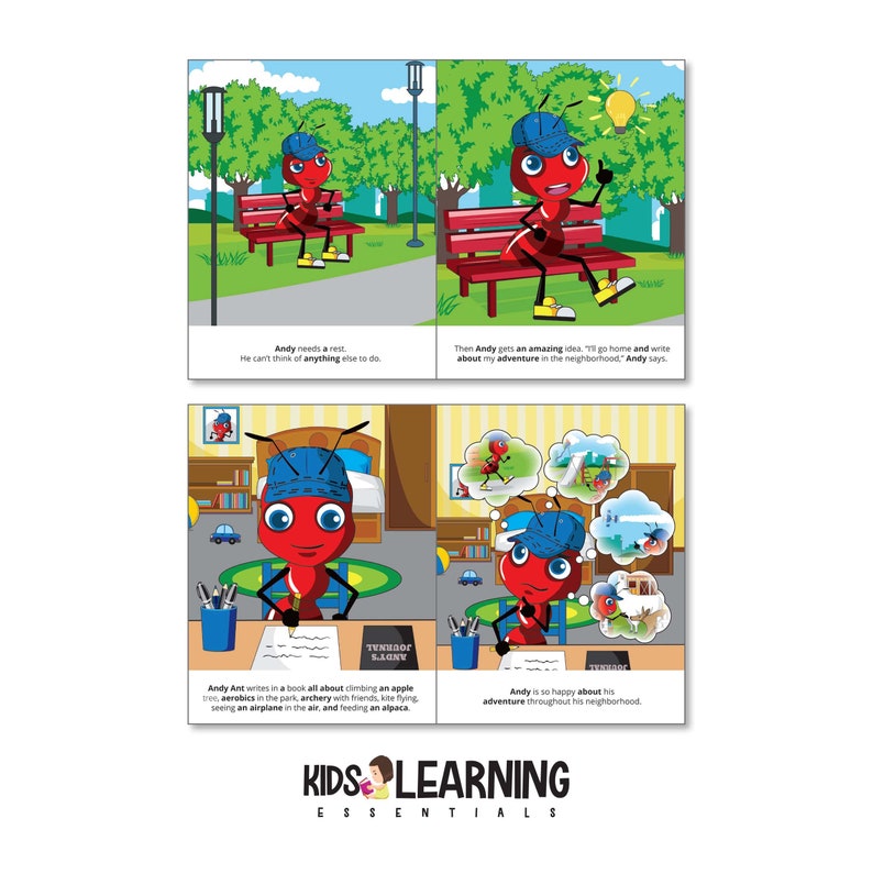 Andy Ant Goes on an Adventure - Etsy