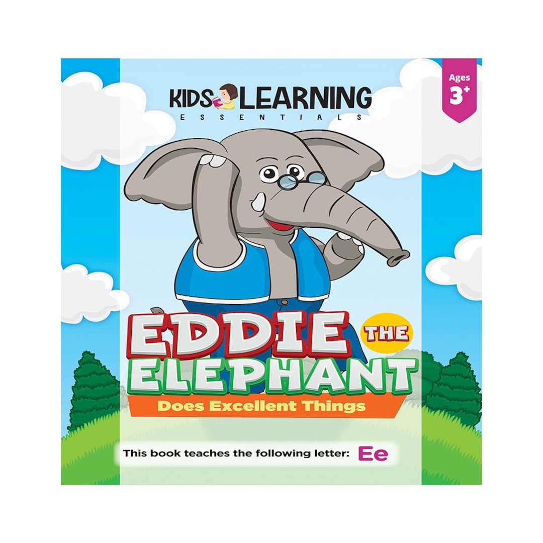 Eddie the Elephant Does Excellent Things - Etsy Singapore