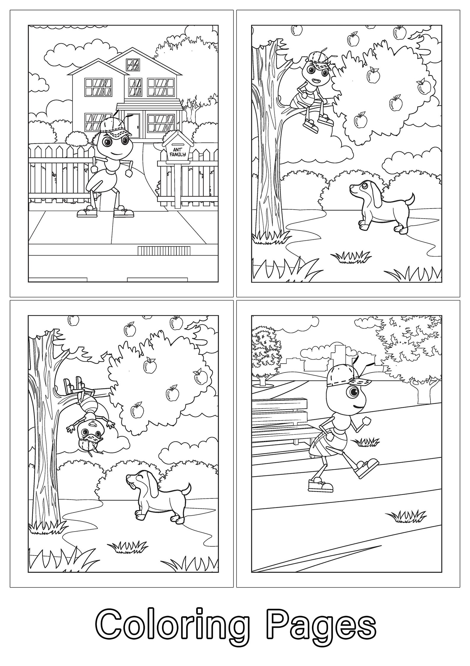 Andy Ant Goes on an Adventure Letter of the Week Preschool Activities ...