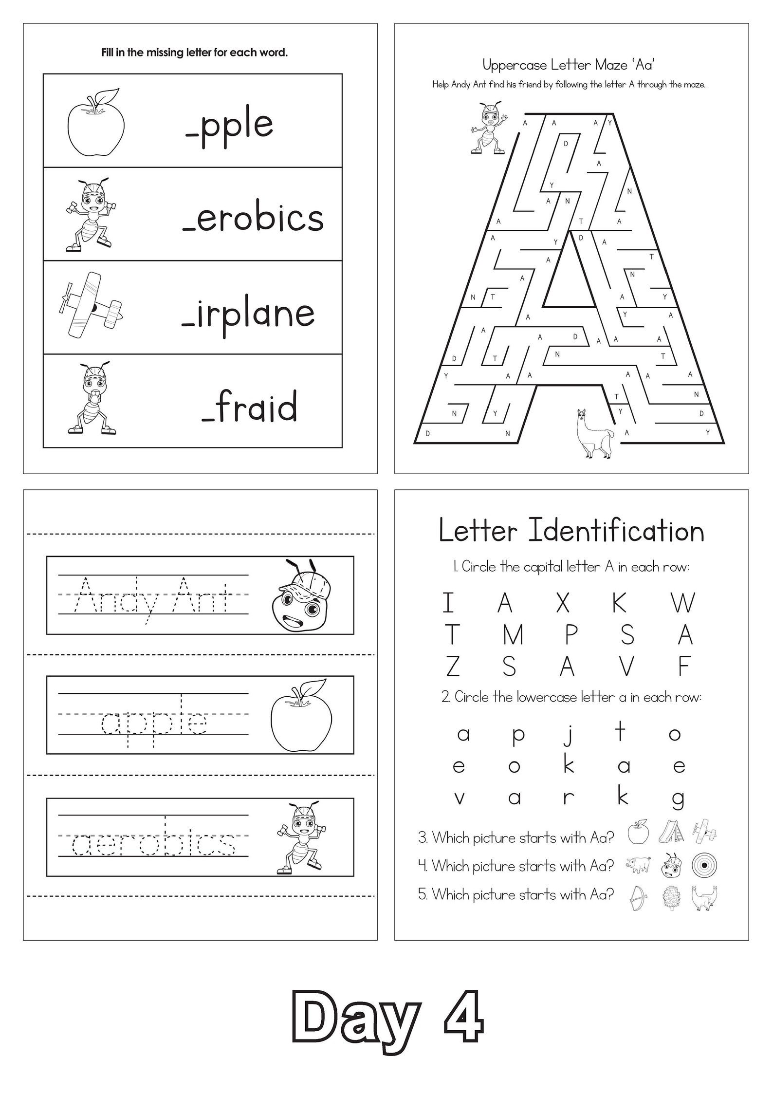 Letter of the Week Preschool Curriculum - Includes 26 Digital Alphabet ...