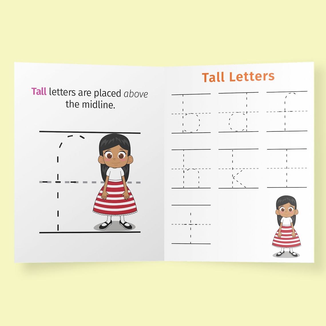 Alphabet Writing Lesson: Small, Tall & Fall Letter Activity ...