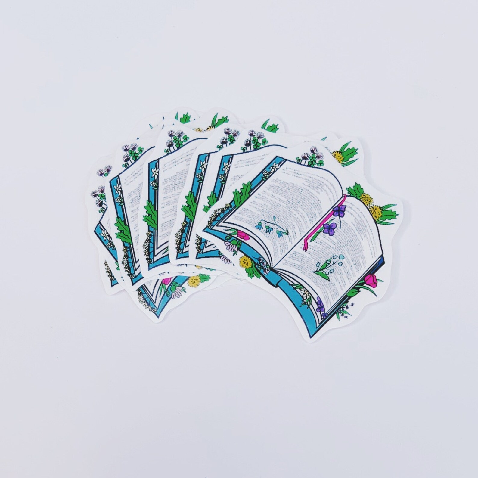 Book Lover Water Proof Sticker for Water Bottle Planner - Etsy