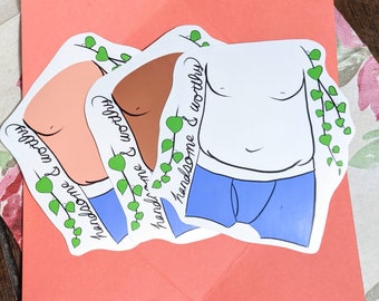 Body Positivity Sticker - Etsy