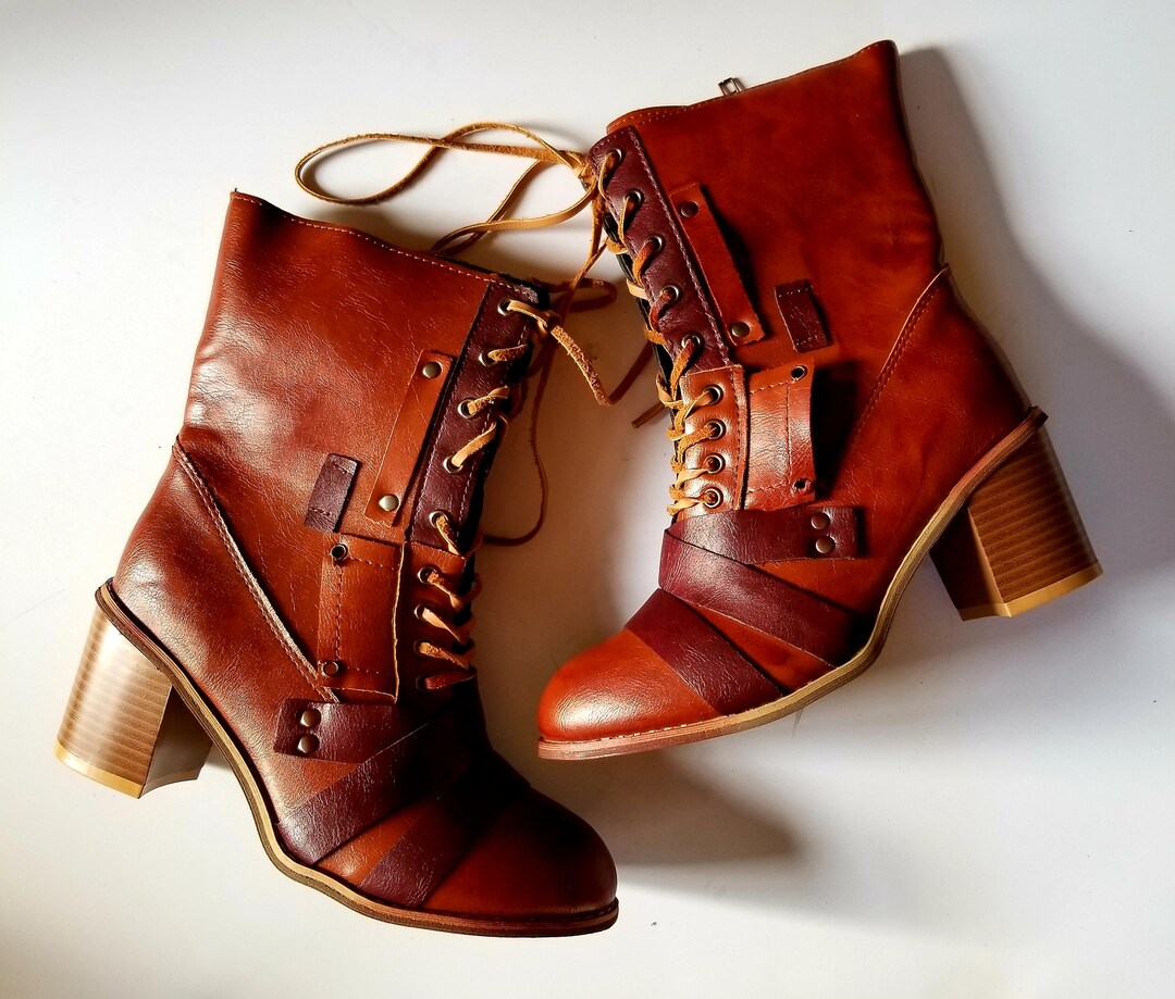 Witchy Broom Rider Witch Boot, Witchy Boots, Witch Shoes, Witchy ...