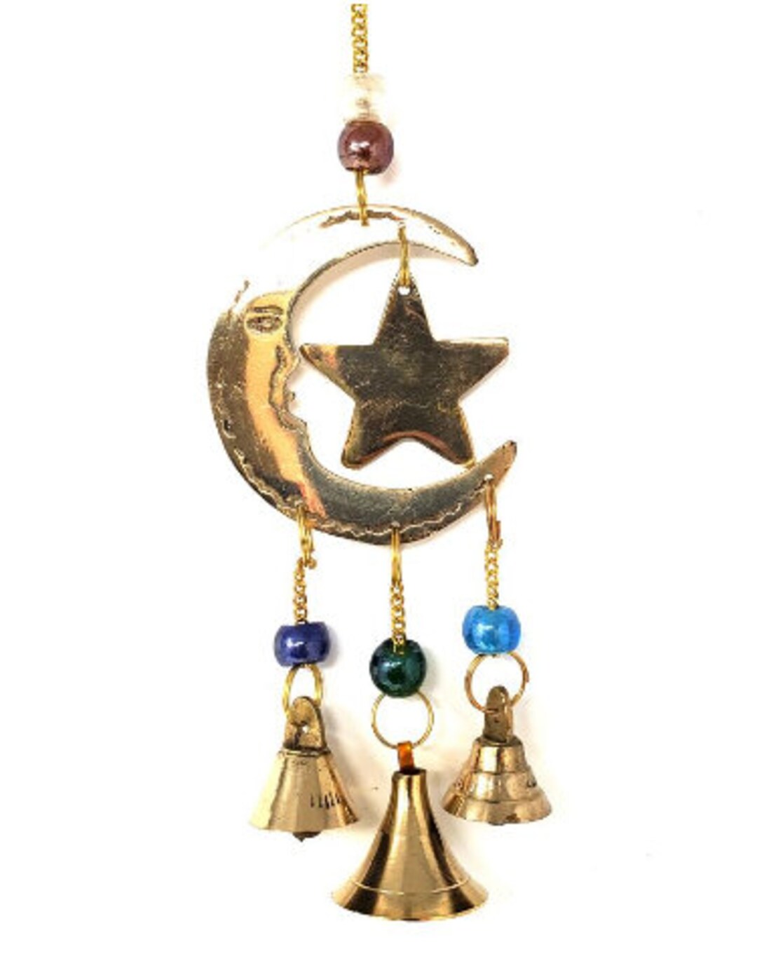 Moon and Star Witch Bell Witchy Bells Bells Pagan Witch - Etsy