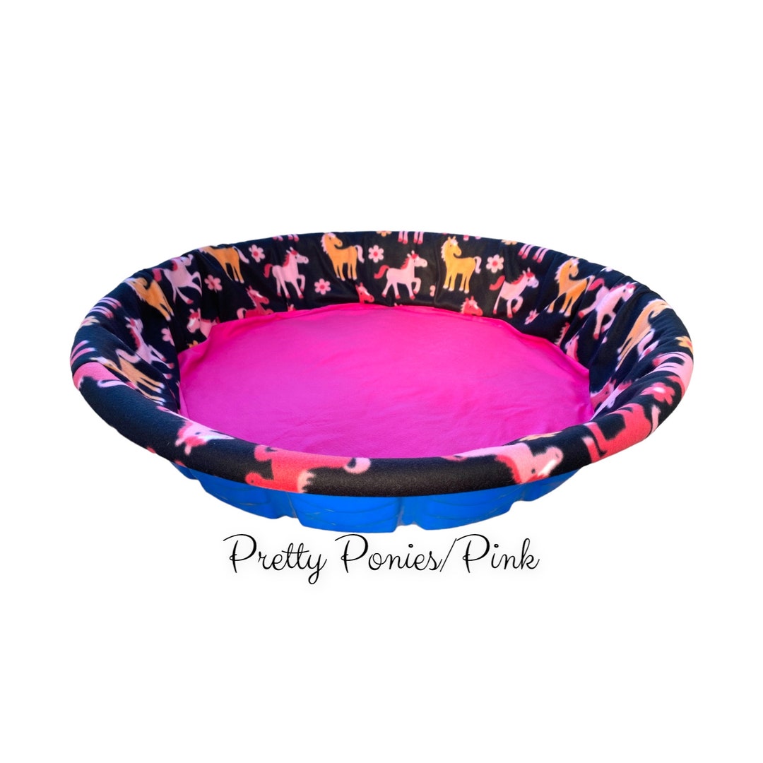 Fleece Whelping Kiddie Pool Liner for DIY Puppy Birth/dog Bedding ...