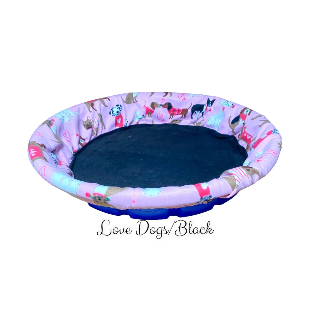 Fleece Whelping Kiddie Pool Liner for DIY Puppy Birth/dog Bedding ...