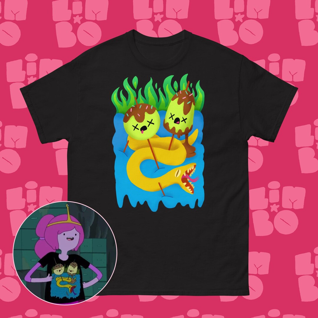 Adventure Time Snake Princess Bubblegum T-shirt - Etsy