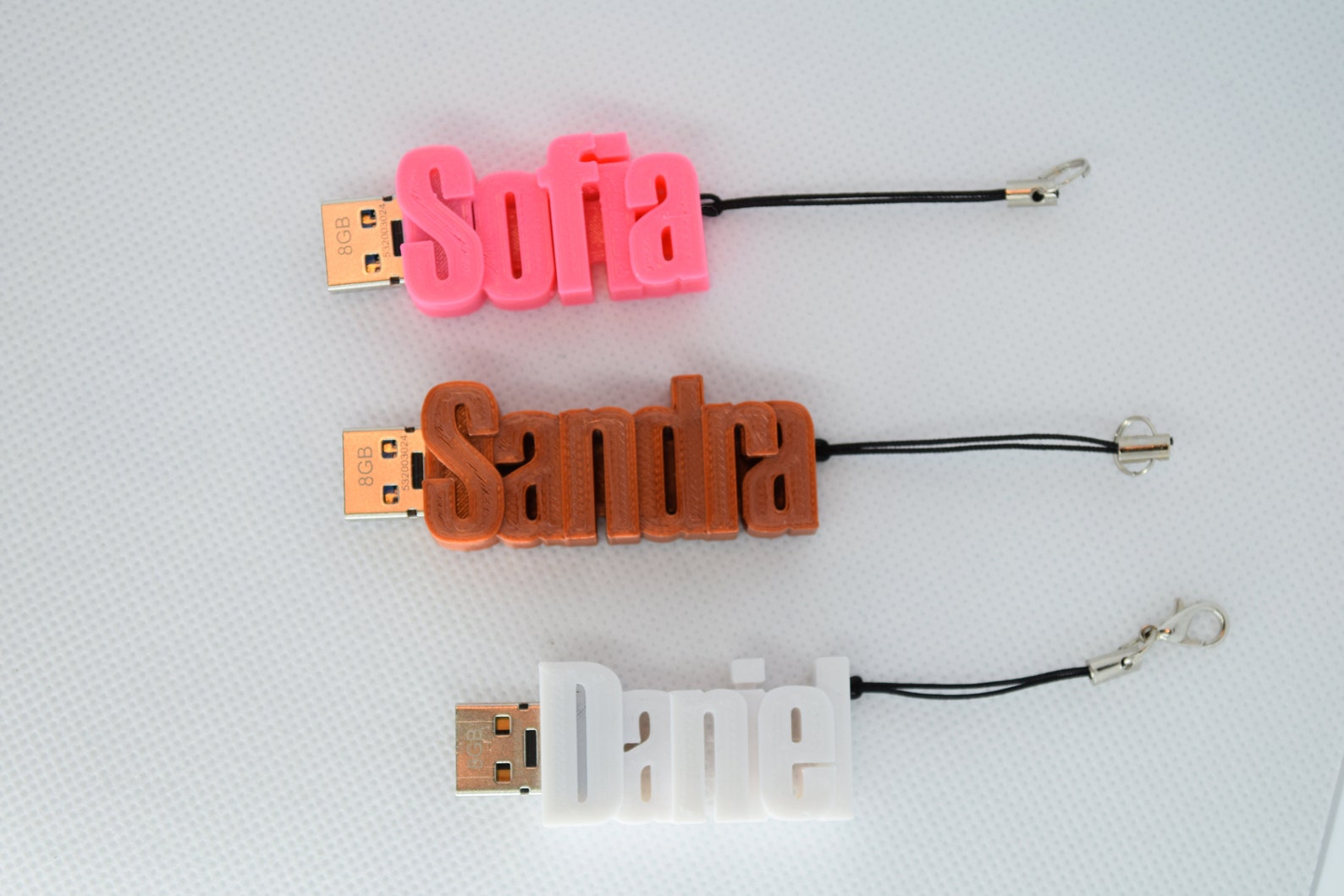 Personalised USB Sticks With Name or Your Text 8GB 3.0 Super Speed USB ...