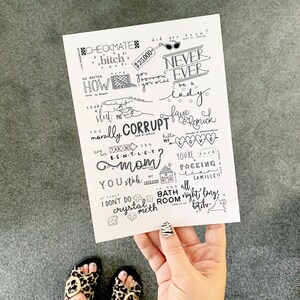 Real Housewives of Beverly Hills Quote Print Wall Art RHOBH - Etsy