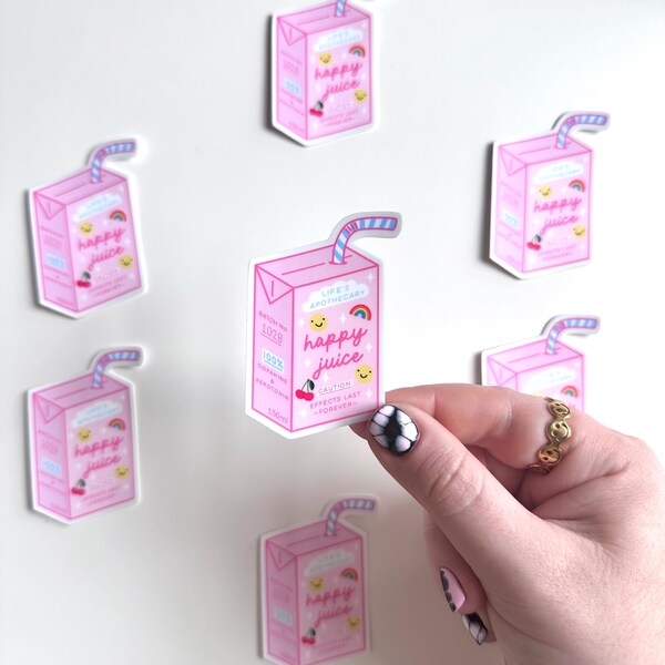 Juice Box Stickers - Etsy