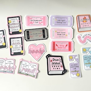 Late Night Reading Club Book Lover Reading Gift Admittance Ticket Matte ...