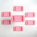Romance Book Club Admittance Ticket Matte Sticker Reading Booktok ...