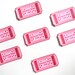 Romance Book Club Admittance Ticket Matte Sticker Reading Booktok ...